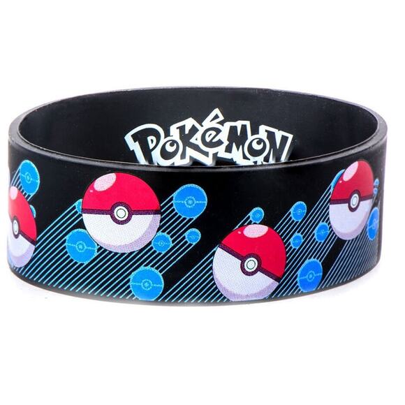 Pokémon | Toys | Pokemon Pokeballs Pokeball Rubber Bracelet Wrist Band ...